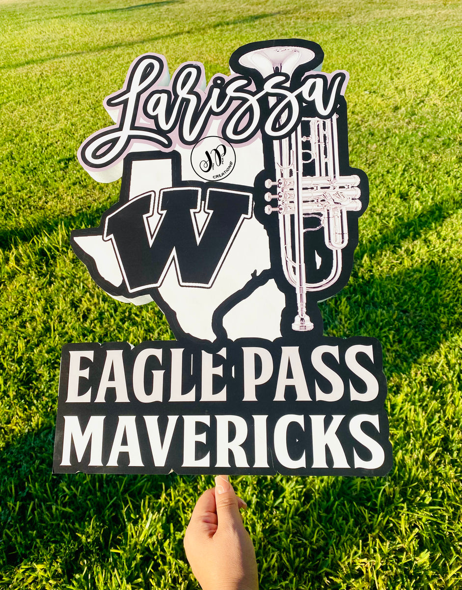 band/sports handheld sign – JayPeaCreations